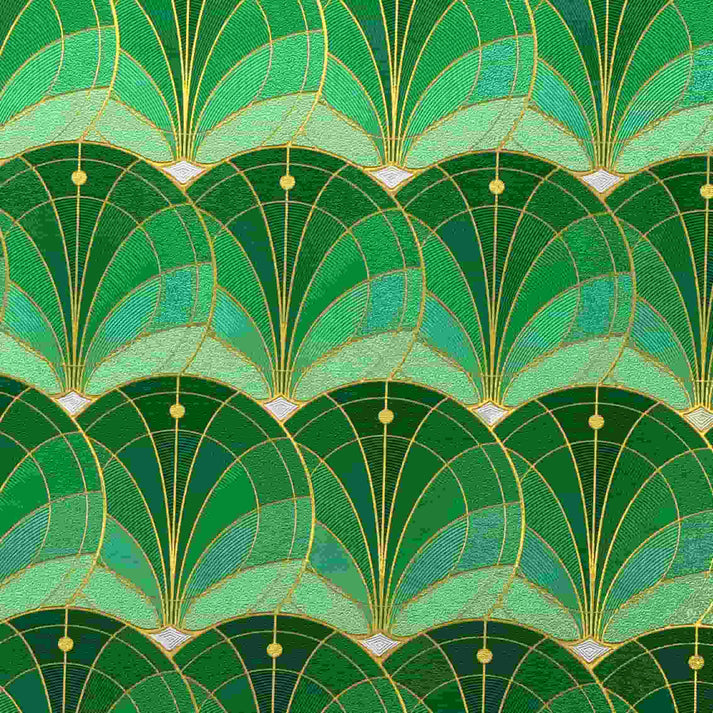 ADD.HERES Aqua Luster 3D Stained Glass Window Film Static Cling